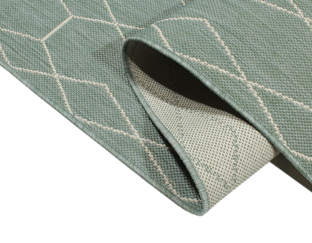 Lineo Spa Blue-Wool Rug | Flooring Depot